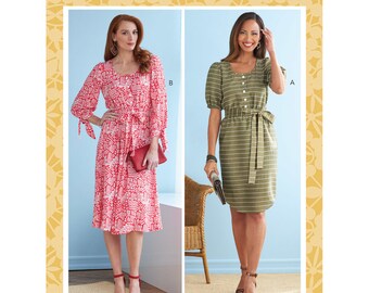 Misses' Dresses Butterick Sewing Pattern B6727 | Etsy