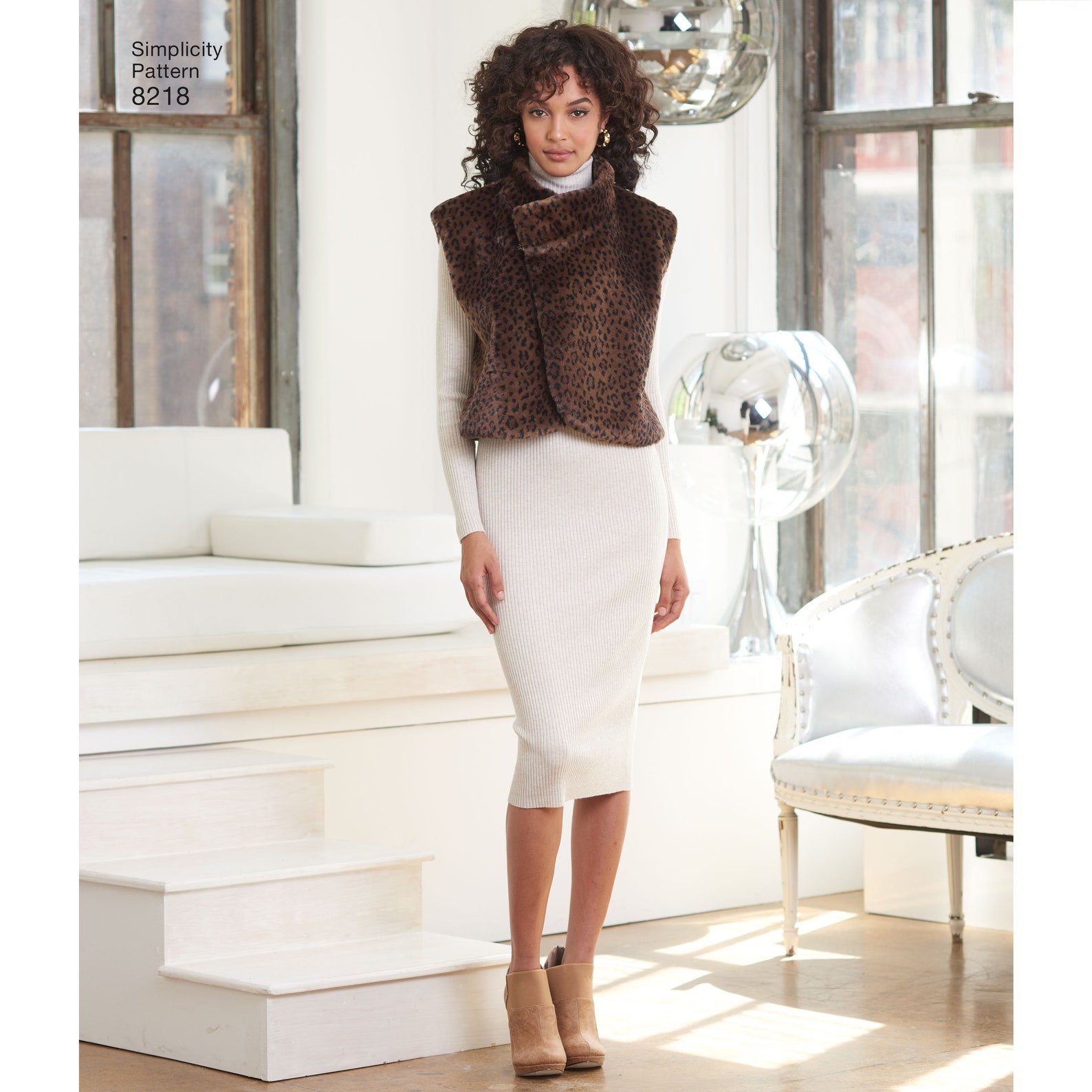 Misses Easy-to-sew Jackets and Vest Simplicity Sewing Pattern 8218 ...