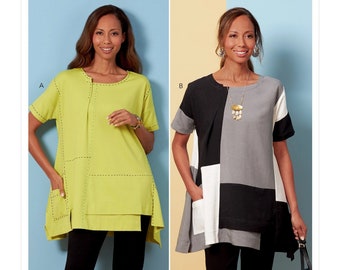 Misses Top Butterick Sewing Pattern B6711 - Etsy