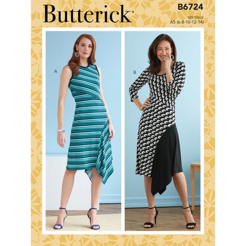 Misses' Dress Butterick Sewing Pattern B6680 - Etsy