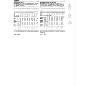 Misses Coat in Three Lengths Simplicity Sewing Pattern S9847 Uncut, FF ...