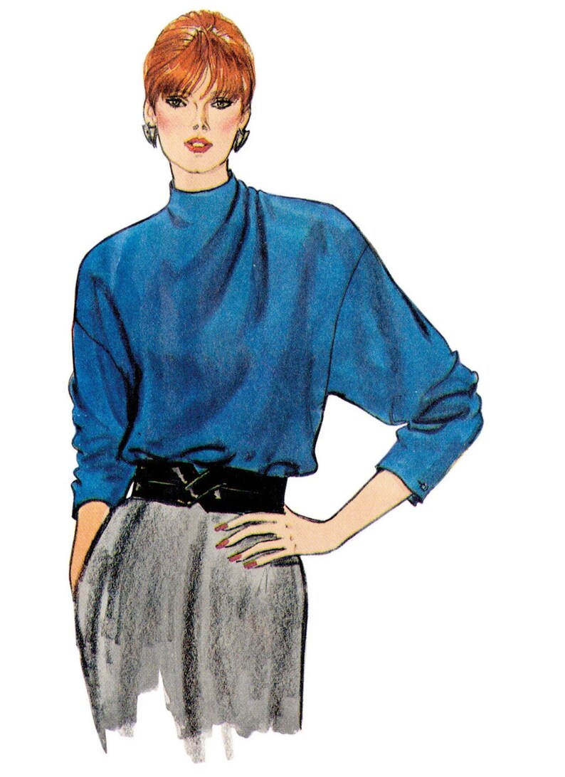 Misses Blouse Vogue Sewing Pattern V1902 Uncut, FF - Etsy