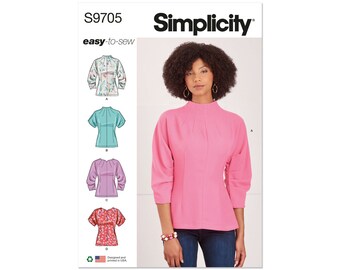 Misses' Tops Simplicity Sewing Pattern S8880 - Etsy