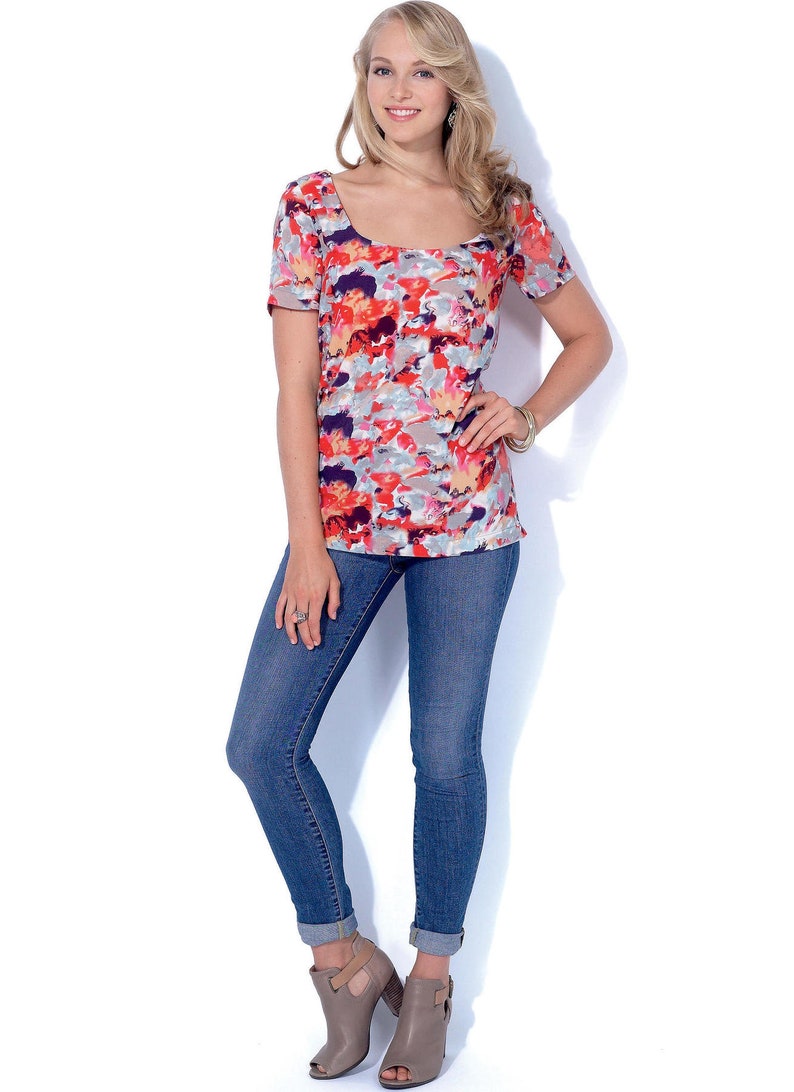 Misses' Pullover Tops Mccall's Sewing Pattern M7322 Uncut, FF - Etsy