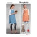 Misses Aprons Simplicity Sewing Pattern S9409 - Etsy