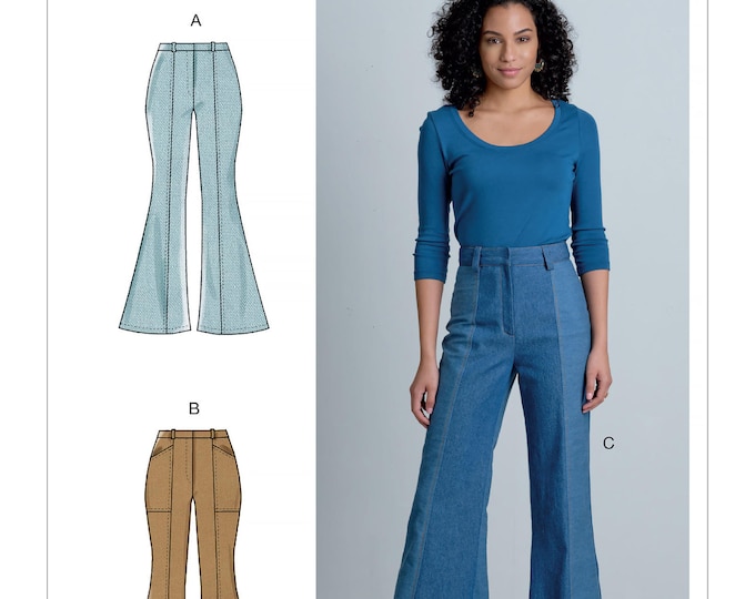 Misses Pants Mccall's Sewing Pattern M8098 Uncut, FF - Etsy