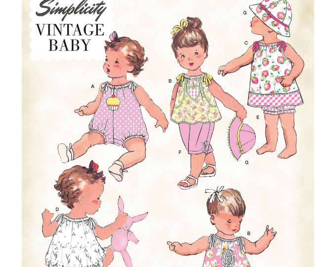 Babies' Separates Simplicity Sewing Pattern 1566 Uncut, FF - Etsy