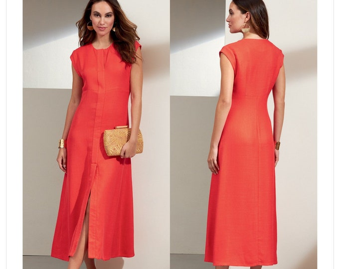 Vogue Sewing Pattern for Women's Dress, Empire Waist Dress, Summer ...