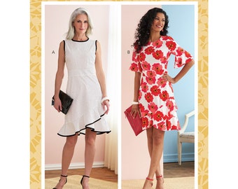 Misses' Dresses Butterick Sewing Pattern B6727 | Etsy