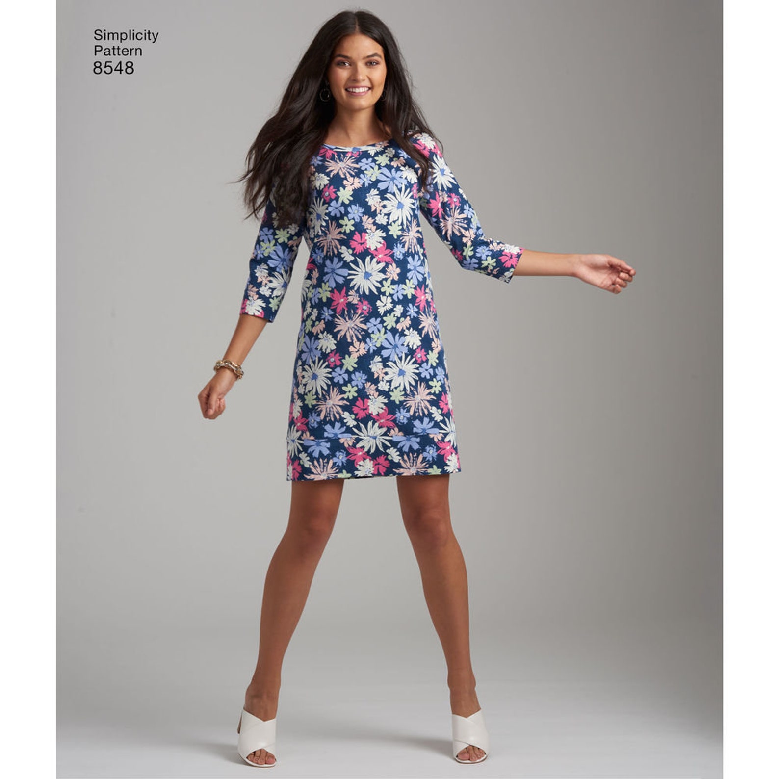 Misses' Knit Dress Simplicity Sewing Pattern 8548 - Etsy