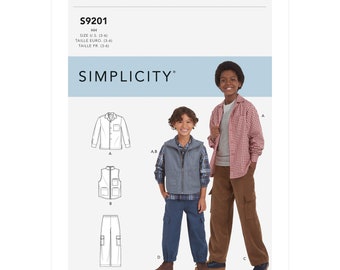 Misses Wide or Slim-leg Pull-on Pants Simplicity Sewing Pattern S8841 ...