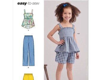 Misses Easy-to-sew Pants and Shorts Simplicity Sewing Pattern 8134 Uncut, FF - Etsy