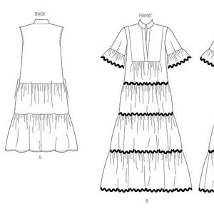 Misses' Dresses Butterick Sewing Pattern B6993 Uncut, FF - Etsy