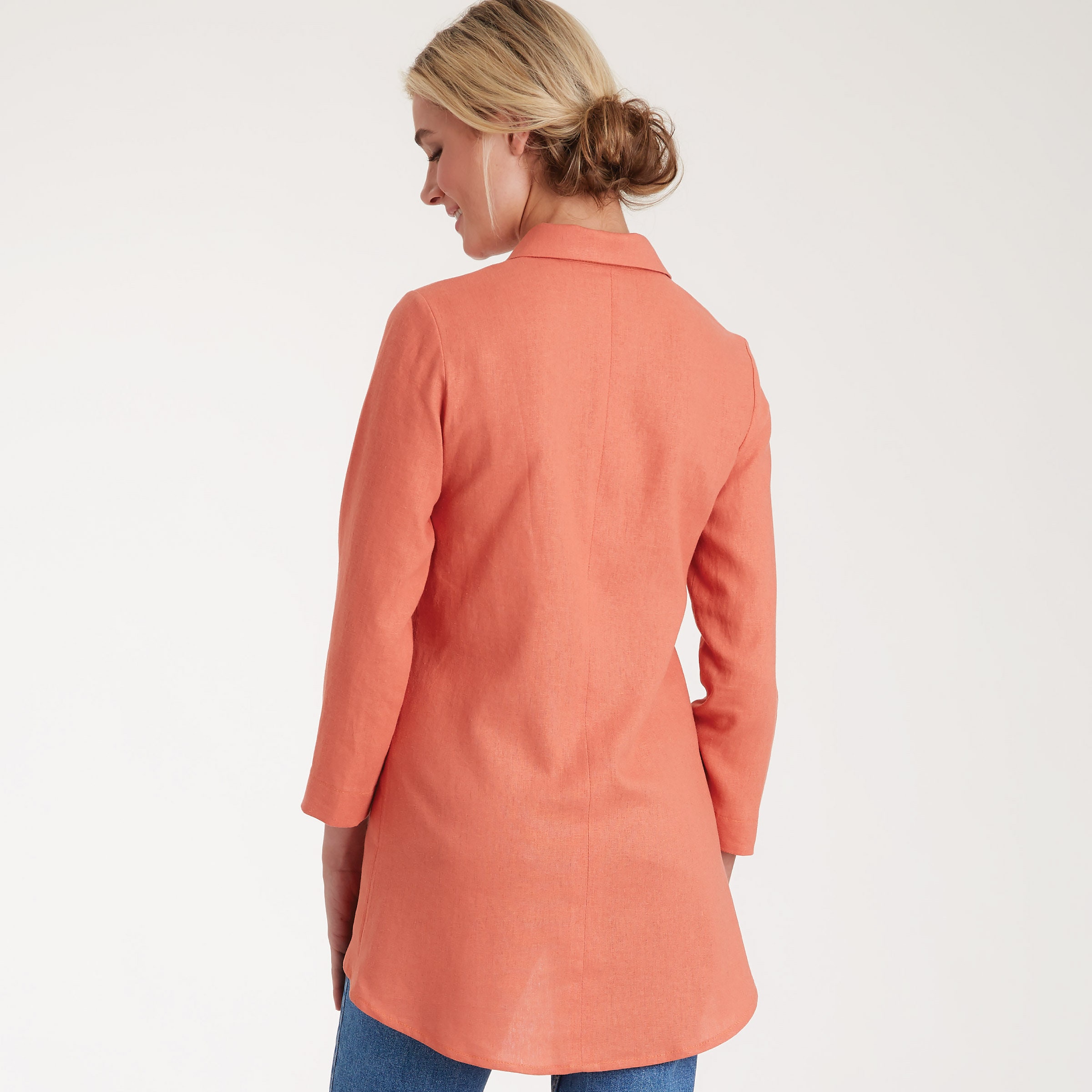 Misses & Women's Button Front Shirt Simplicity Sewing Pattern S9106 ...