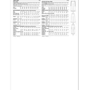 Misses Pants Simplicity Sewing Pattern S9785 Uncut, FF - Etsy