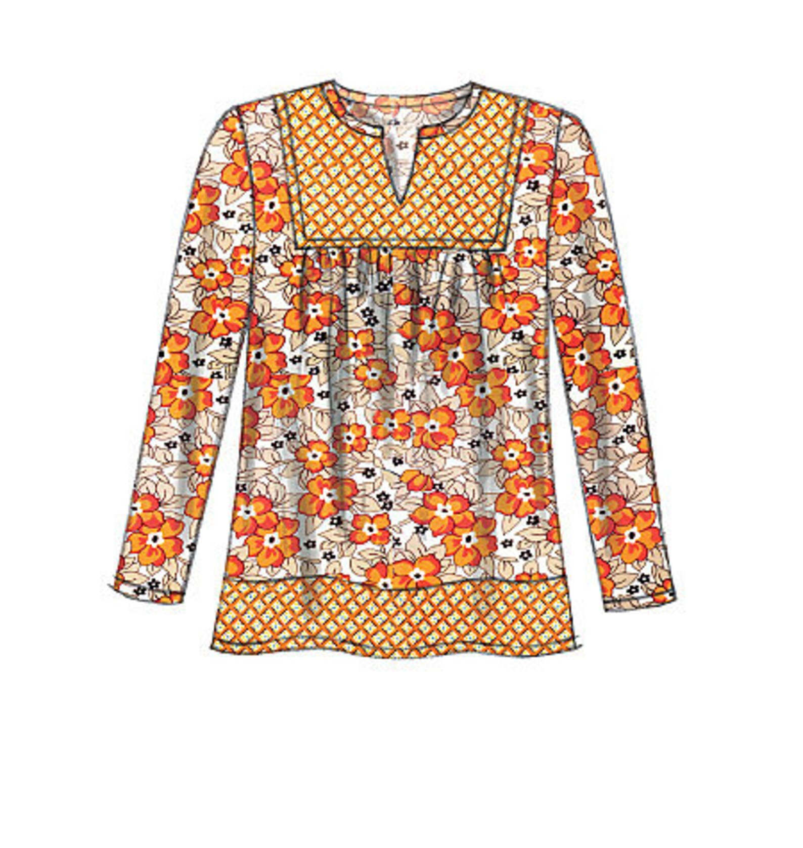 Misses' Notch-neck or Keyhole Tops Mccall's Sewing - Etsy