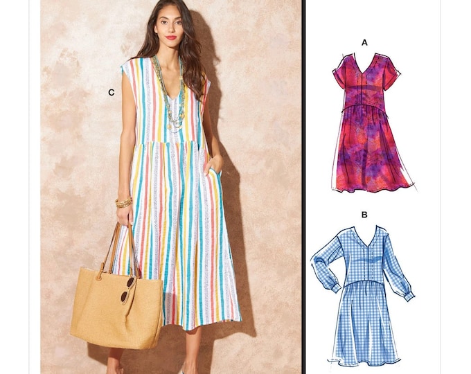 Misses Dresses Mccall's Sewing Pattern M8281 Uncut, FF - Etsy