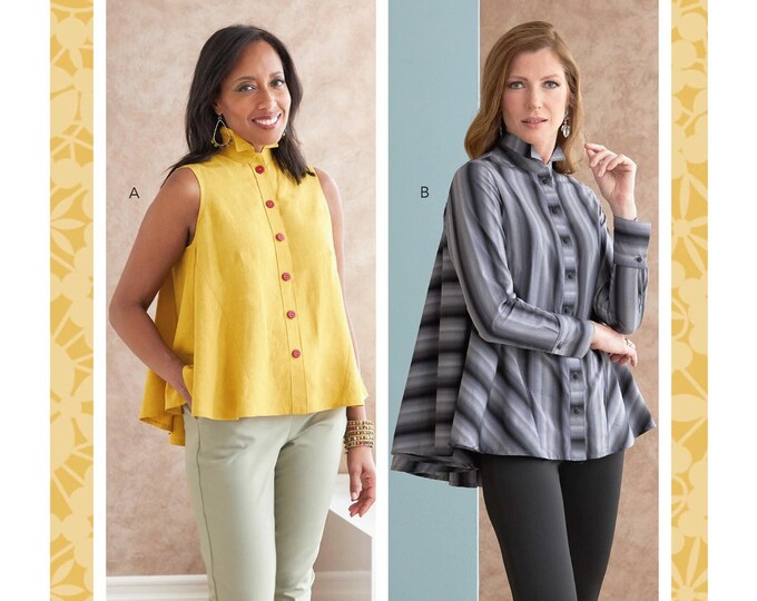 Misses Top Butterick Sewing Pattern B6711 - Etsy