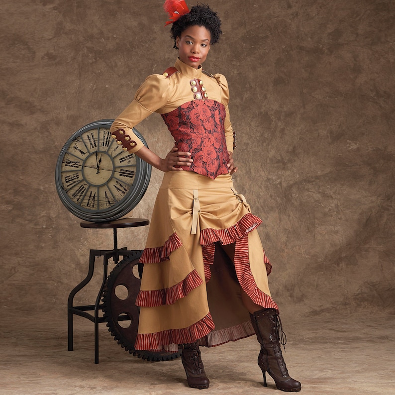 Misses' Steampunk Costumes Simplicity Sewing Pattern S9007 - Etsy