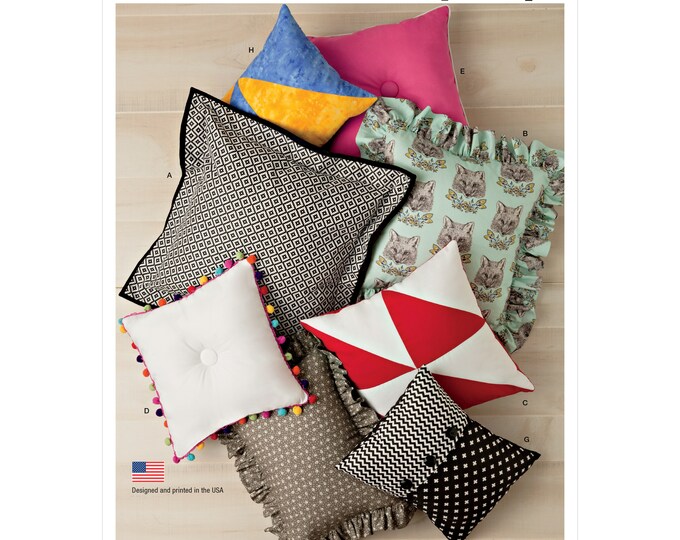 Easy Pillows Simplicity Sewing Pattern S9402 - Etsy