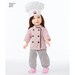 18 Chef Doll Clothes Simplicity Sewing Pattern 8315 - Etsy