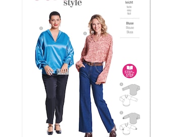 Misses' Blouse Burda Style Sewing Pattern 6632 Uncut, FF - Etsy