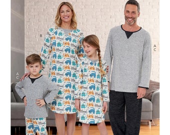 Uncut Butterick Sewing Pattern 6867 Misses', Men's, Children's, Boys ...