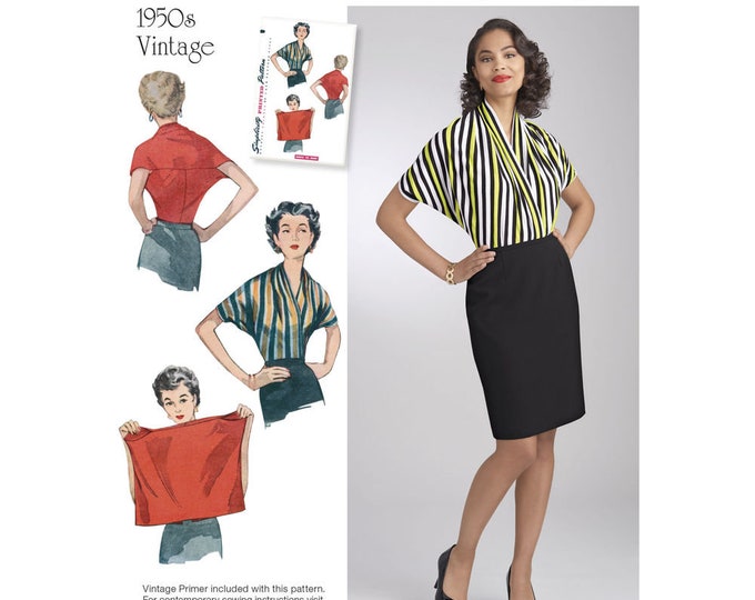 Misses Vintage Dress and Lined Coat Simplicity Sewing Pattern 8731 - Etsy