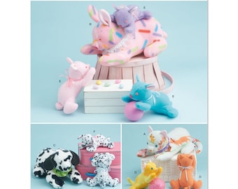 Plush Animals Simplicity Sewing Pattern S9360 - Etsy