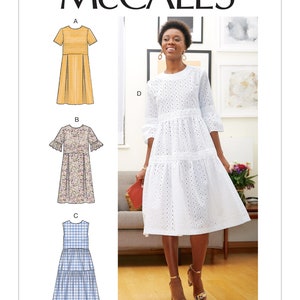 Misses Dresses Mccall's Sewing Pattern M7948 Uncut, FF - Etsy