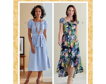 Retro Dresses, Jacket and Coat for 18 Doll Butterick Sewing Pattern ...