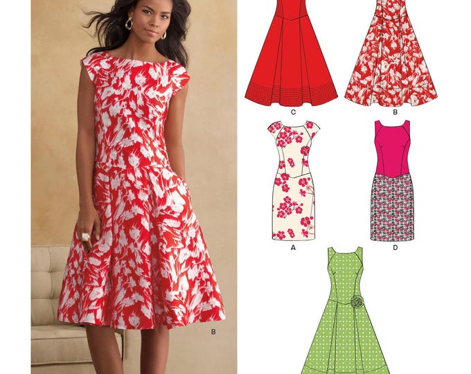 Misses' Dresses New Look Sewing Pattern N6094 Uncut, FF - Etsy