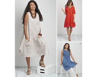 Simplicity Sewing Pattern S8640 Misses'/women's Dress or Tunic - Etsy