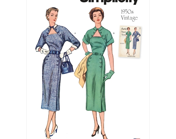 Misses Empire Dress Simplicity Sewing Pattern S9702 Uncut, FF - Etsy