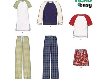 New Look Pattern 6839 Misses' and Men's Separates - Etsy