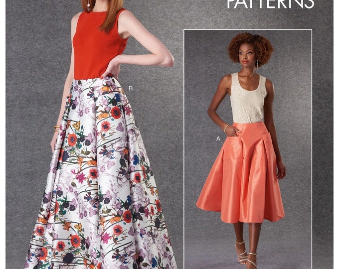 Misses Skirts Vogue Sewing Pattern V1813 Uncut, FF - Etsy