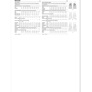 Misses' Dresses Mccall's Sewing Pattern M8506 Uncut, FF - Etsy