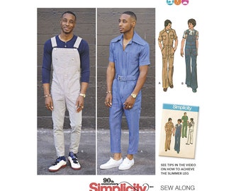 Misses Overalls Simplicity Sewing Pattern S9590 - Etsy