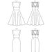 Misses' Fold-back Facing Dresses Simplicity Sewing Pattern S9286 Uncut ...