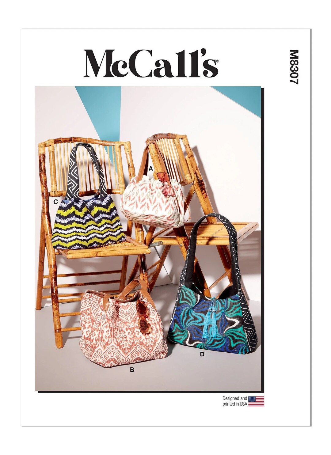 Bags and Totes Mccall's Sewing Pattern M8307 Uncut, FF - Etsy