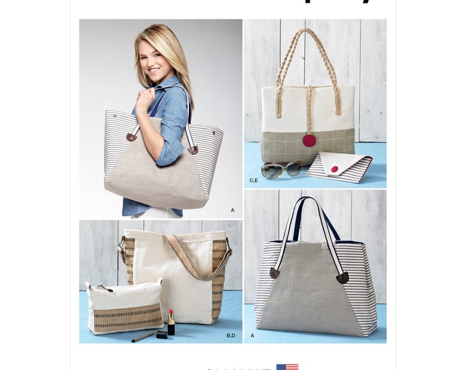 Quilted Bags in Three Sizes Simplicity Sewing Pattern 8310 - Etsy