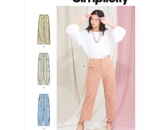 Misses Tops & Pants Simplicity Sewing Pattern S9149 - Etsy