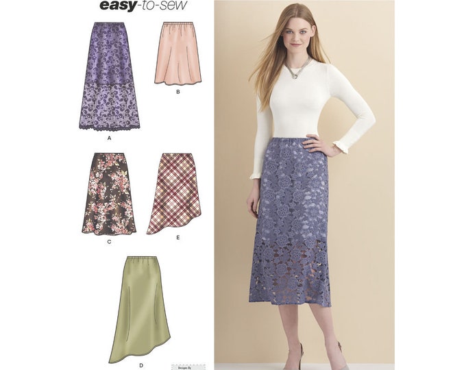 Misses Skirts Simplicity Sewing Pattern S9180 Uncut, FF - Etsy