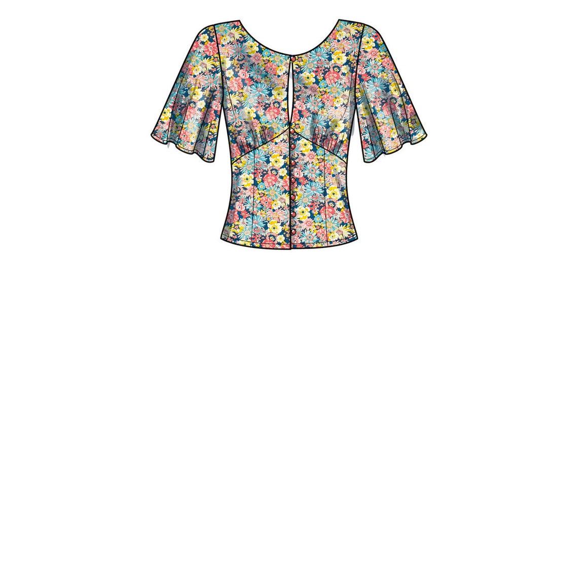 Misses Blouse Simplicity Sewing Pattern S9606 Uncut, FF - Etsy