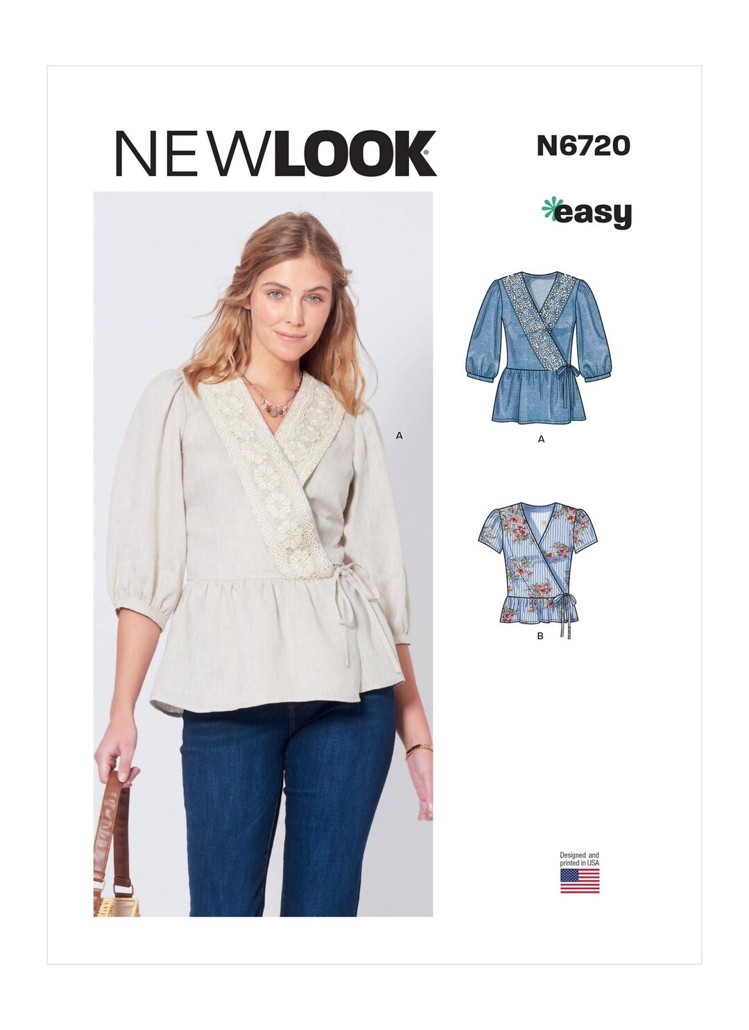 Misses' Tops New Look Sewing Pattern N6720 Uncut, FF - Etsy