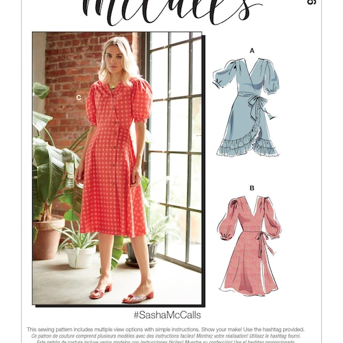 Misses' Dresses Mccall's Sewing Pattern M7946 - Etsy