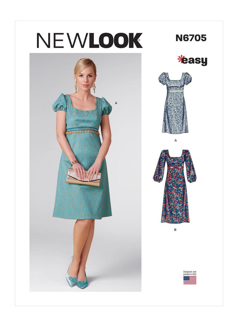 Misses' Dress New Look Sewing Pattern N6705 Uncut, FF - Etsy