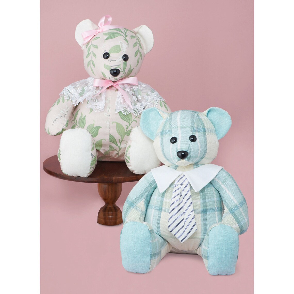 Plush Bear With Clothes and Hats by Laura Ashley Simplicity Sewing ...