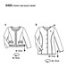 Misses' Collarless Jacket Burda Style Sewing Pattern 6465 Uncut, FF - Etsy