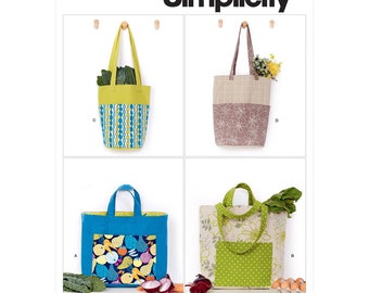 Quilted Bags in Three Sizes Simplicity Sewing Pattern 8310 Uncut, FF - Etsy